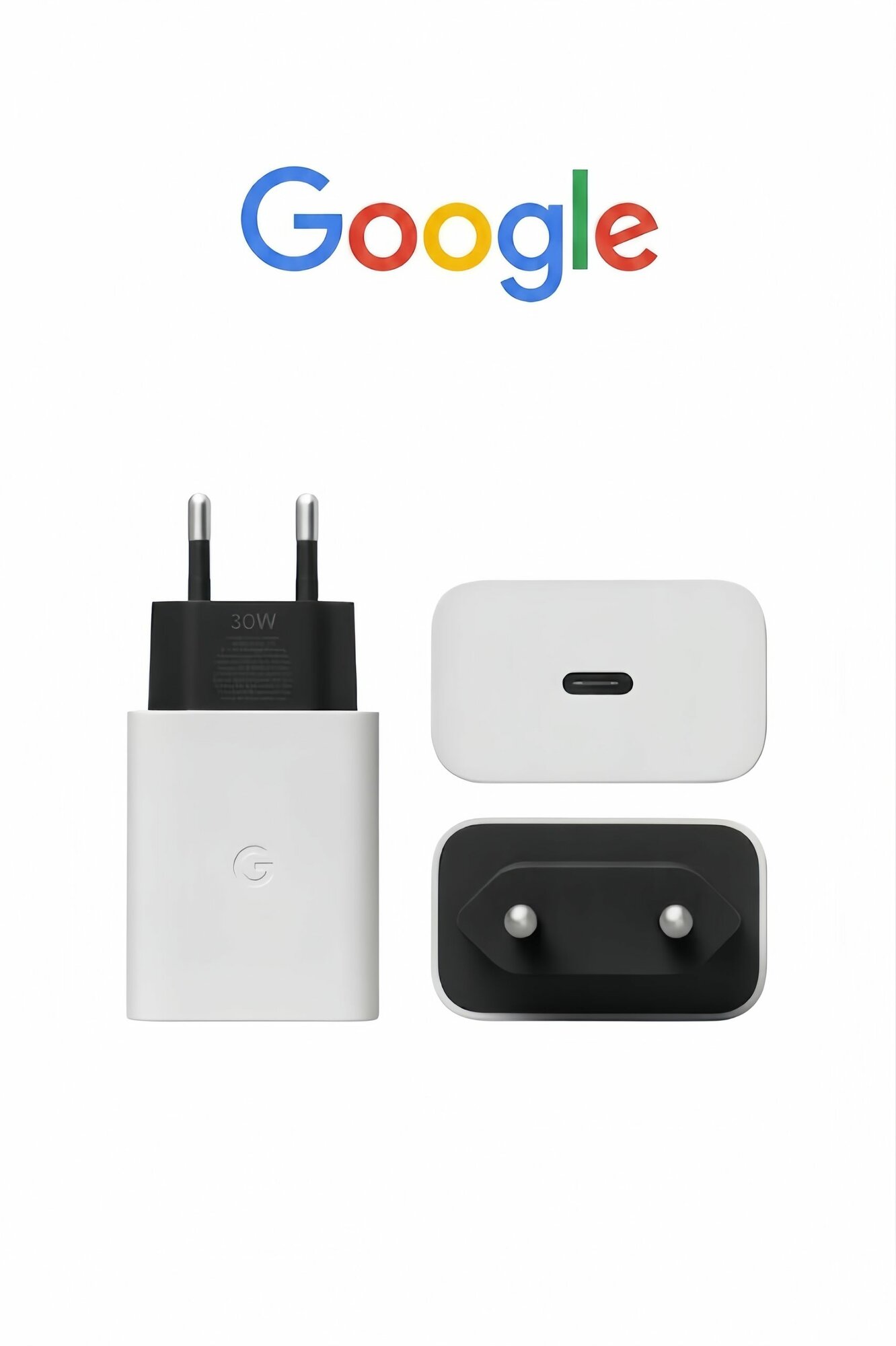 Зарядное устройство 30 Вт USB-C PD 3.0 PPS быстрая зарядка для Google Pixel 9/8/7, Samsung S24/S25 Ultra, iPhone 16 Pro Max, Xiaomi и других смартфонов