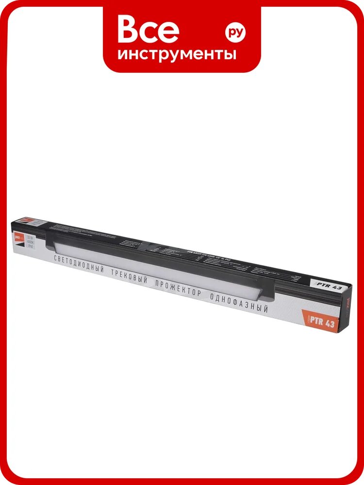 Трековый линейный светодиодный светильник Jazzway PTR 4332R 32Вт 4000K 120град. BL черный 600мм IP40 5068575