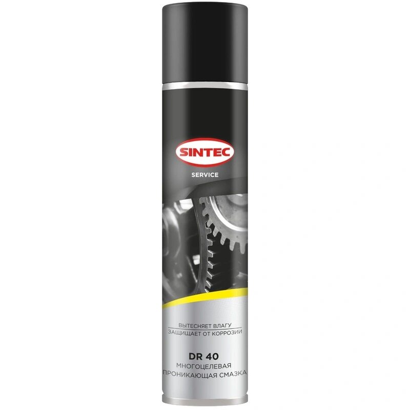 Смазка многоцелевая проникающая Sintec DR 40 400мл аэрозоль (100568)