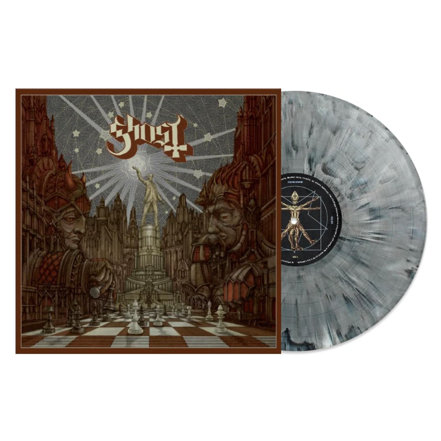 Виниловая пластинка Ghost - Popestar Vinyl, EP, Limited Edition, Grey Smoke Marbled