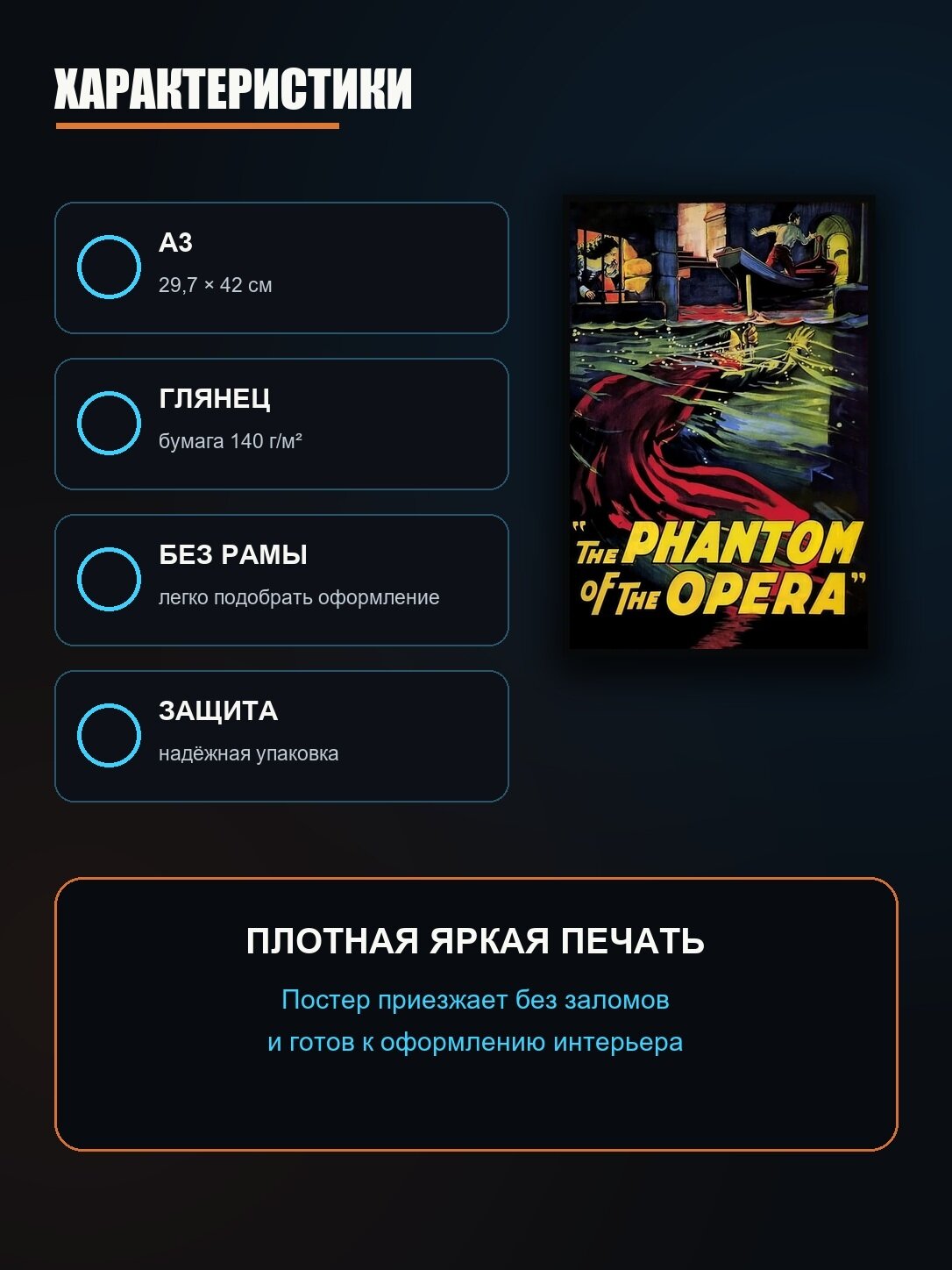 Постер Призрак Оперы — фото 1