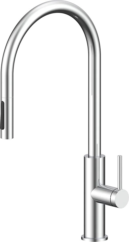 Смеситель для кухни Paulmark Senso Se215180-CR сенсорный, с поворотным изливом, хром, глянцевый, однорычажный, с керамическим картриджем