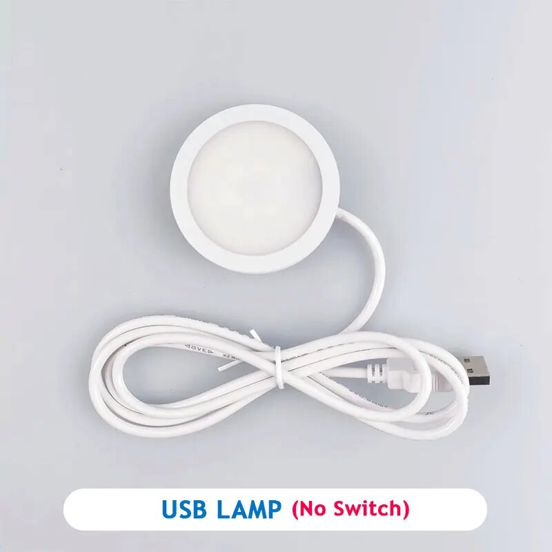 ANADnight USB мини-прожектор 3Вт 1M without Switch, Black shell, Natural White 4000K