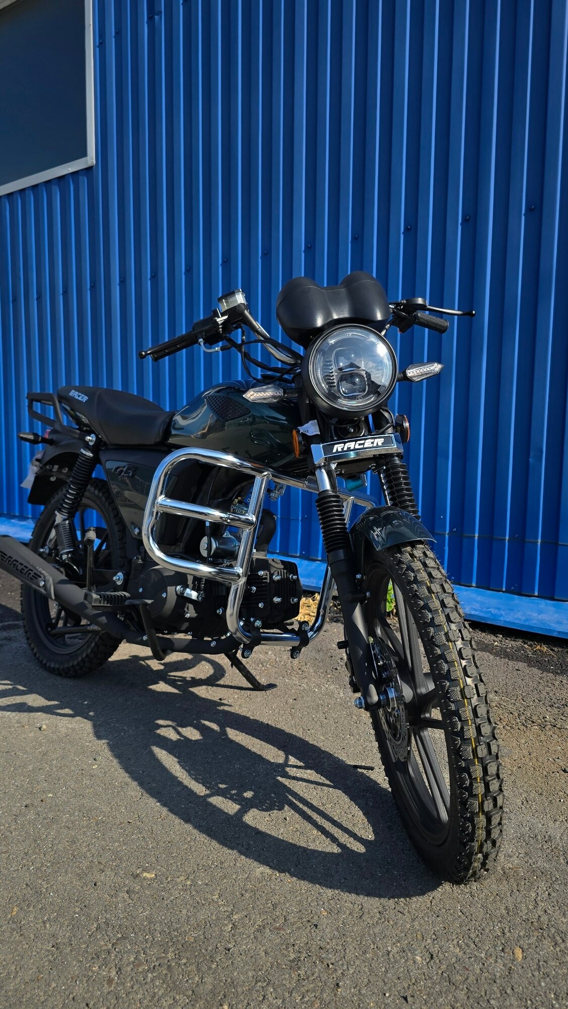 Мопед RACER RC50 ALPHA LUX M2 зеленый (ЦПГ 125 см3 без ПТС)