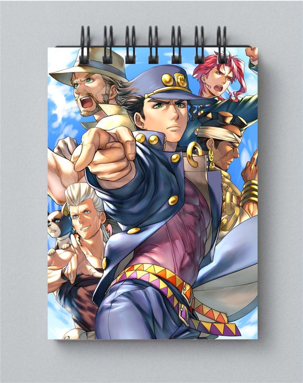 Блокнот Невероятные приключения ДжоДжо, JoJo’s Bizarre Adventure №11, А4