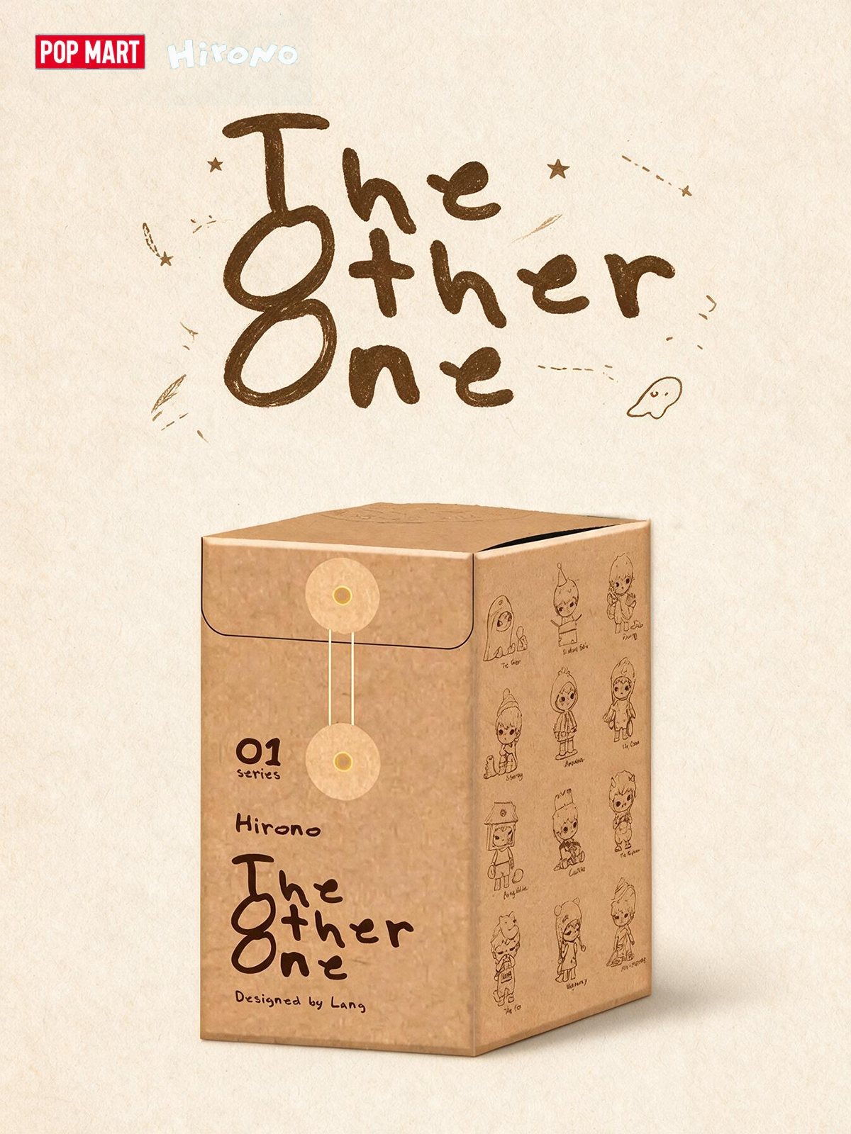 Коллекционная фигурка Слепая коробка HIRONO The Other One Series Blind Box, POP MART