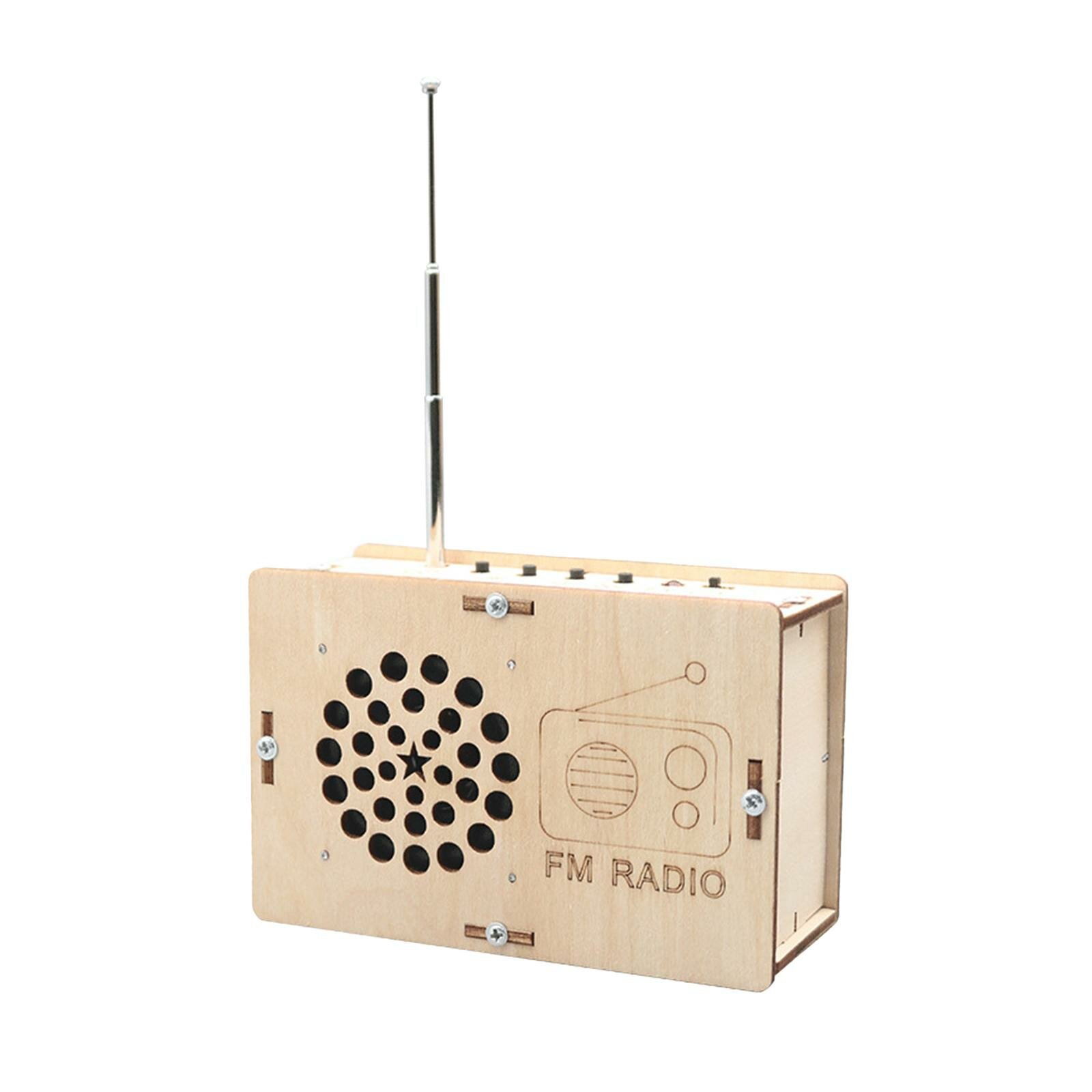 Самодельная модель FM-радиоприемника: учебное пособие, 3D-пазл для подростков, детей, мальчиков и девочек.