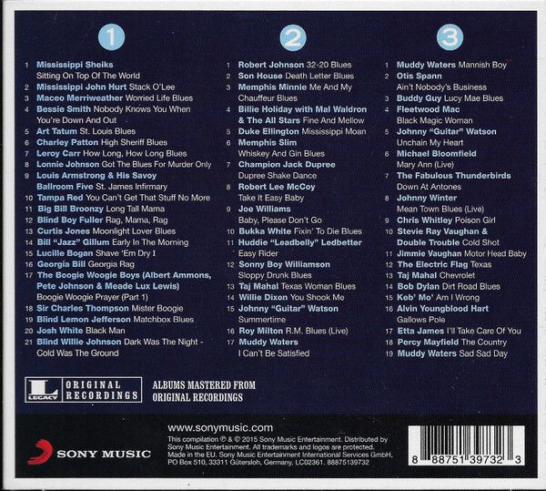 Аудио CD Various "The Real. Blues" 3CD — фото 1
