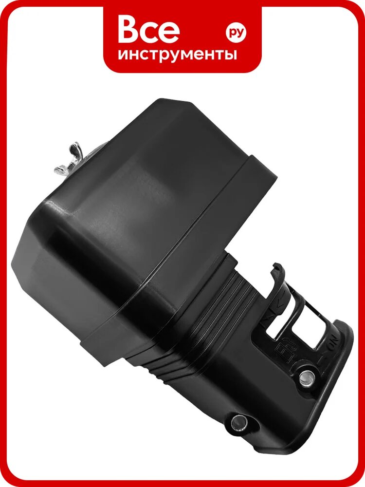 Корпус воздушного фильтра UNITED PARTS 168/170F, GX160/200 овальный ВФ, карб. с краником 90-0727