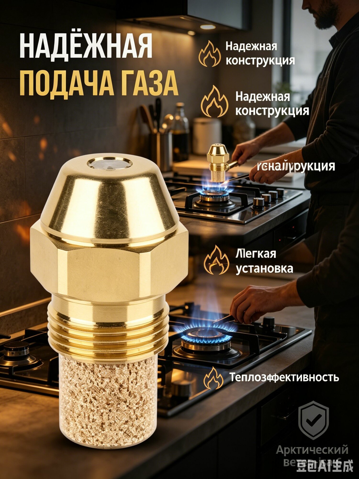 Форсунка для дизельного котла 0.40*80 H