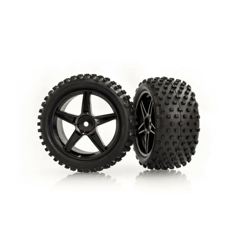 Задние колеса HSP в сборе (06024+06025) - HSP06026-BLACK