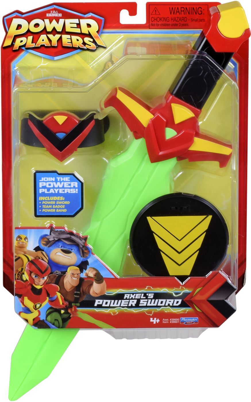 Игровой набор детский Power Players меч Акселя, 38601