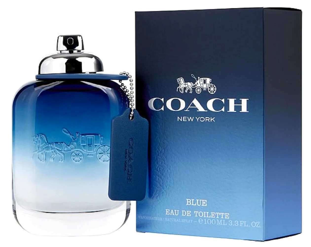 Парфюм для мужчин Coach Coach Blue 100 мл / Коуч Коач Блу туалетная вода