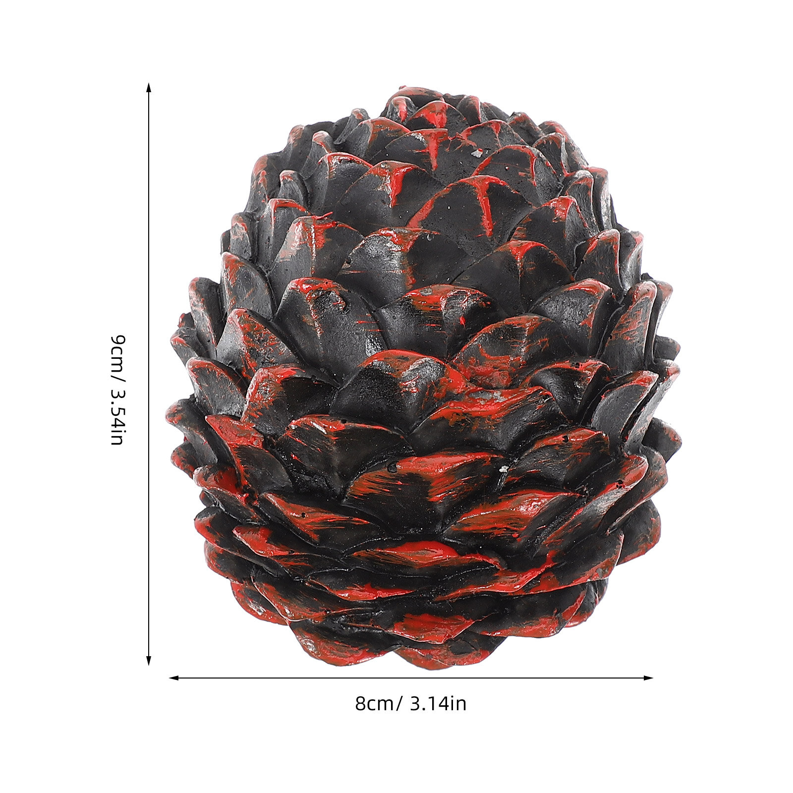 Скрытый Ключ На Улице В Коробке Имитации Шишки 9.00X8.00X6.00Cm