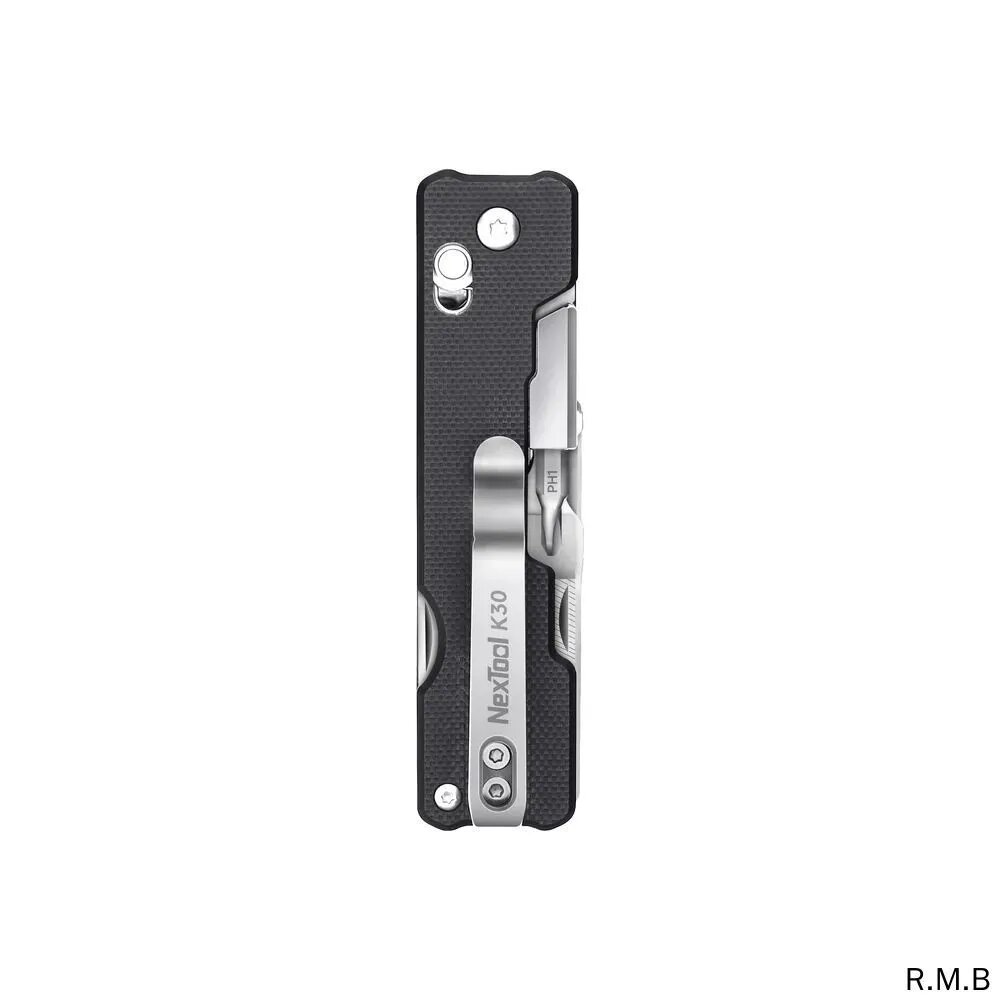 Мультитул Knight K30: рукоятки из чёрного G10, длина в сложенном виде 3,58 дюйма (около 91 мм) NE20413.