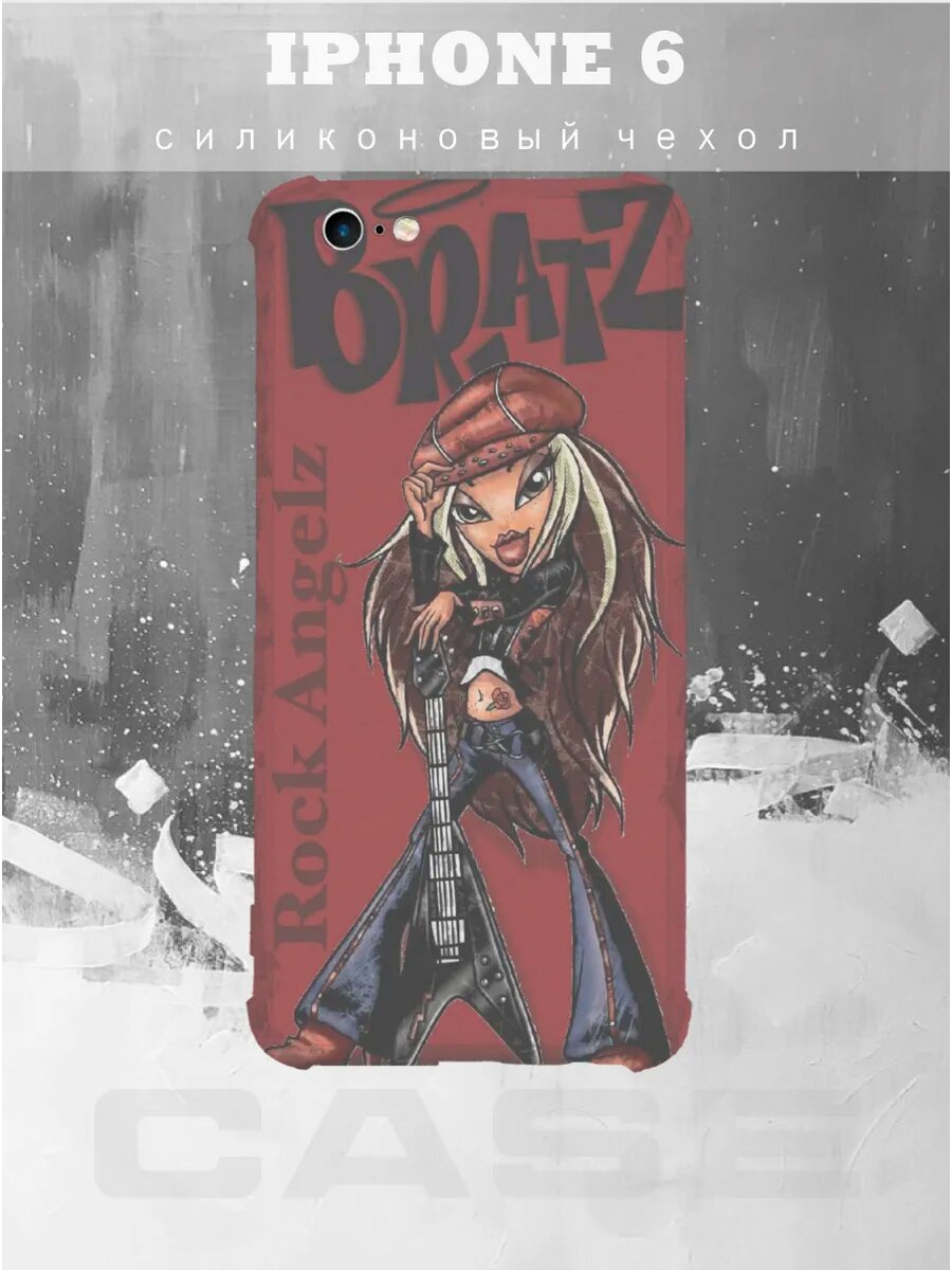 Чехол на iPhone 6/6s с принтом Bratz Rock Angelz