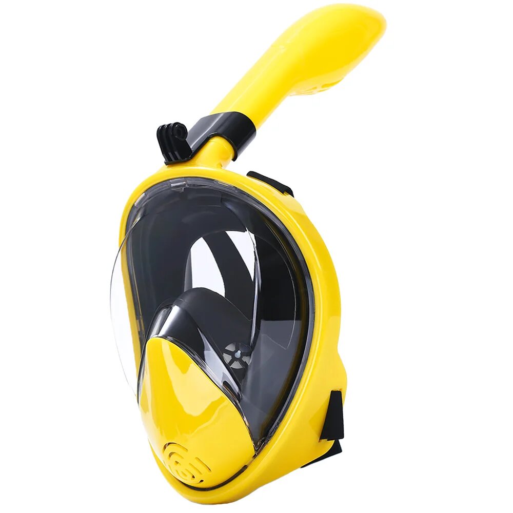 JoyMaySun Полнолицевая маска для дайвинга A1 Желтый, Yellow, S/M