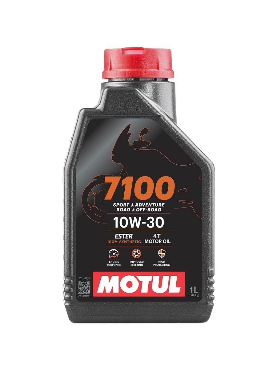 MOTUL 7100 4T 10W-30 Масло моторное, Синтетическое, 1 л
