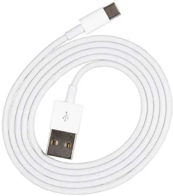Кабель ZIBELINO USB Type-C (m) - USB (m), 1м, 3A, белый