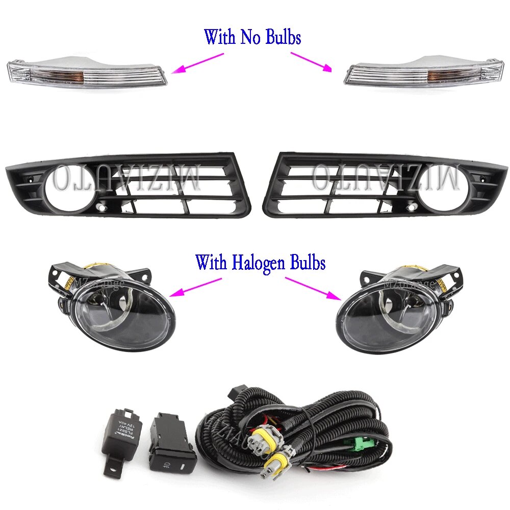 Противотуманные фары для Volkswagen VW Passat b6 2006-2011, крышка противотуманной фары, 1 Set