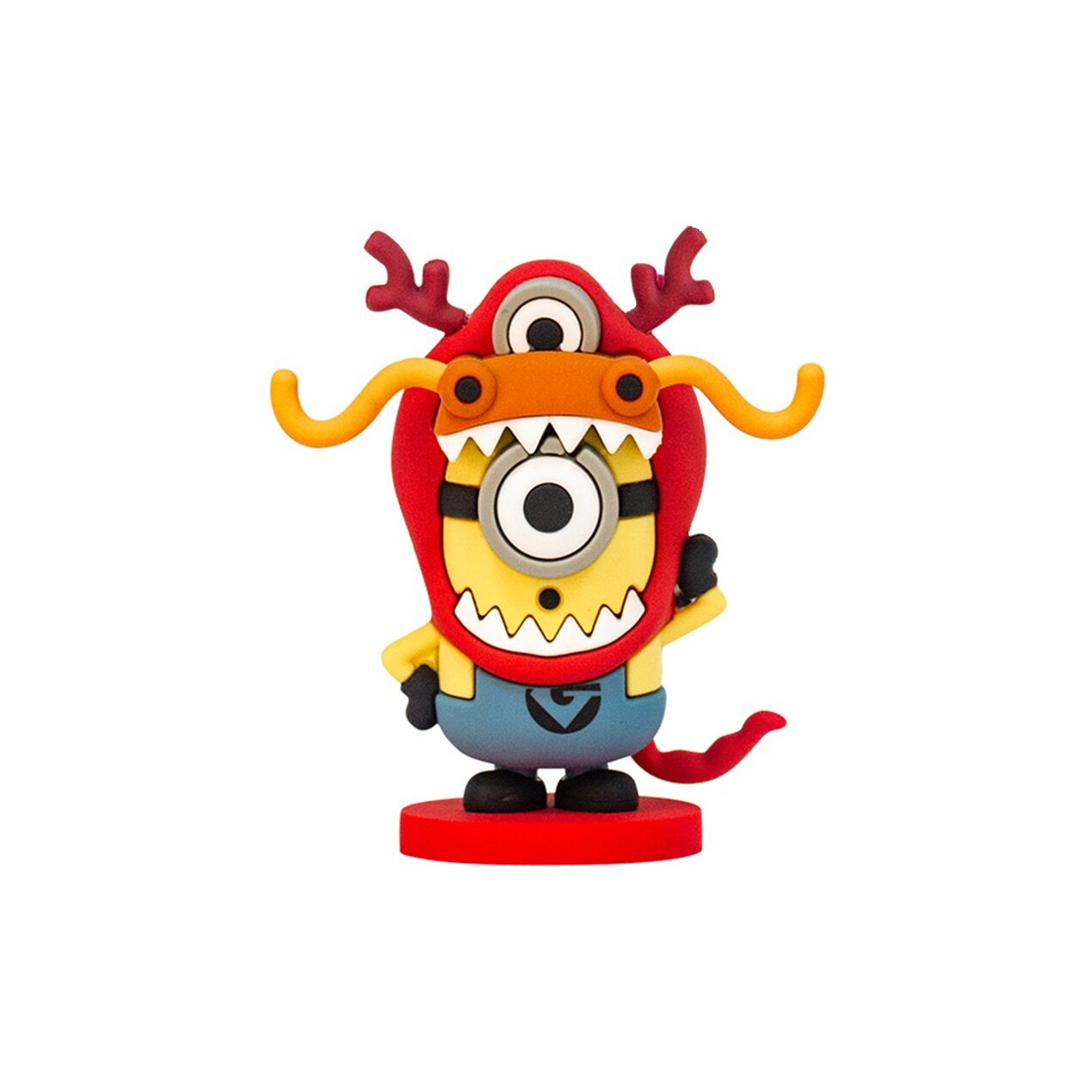 Running Minion x Universal Studios Миньоны Большеглазые Милый Ряд Китайский Зодиак Украшение Мерч по IP