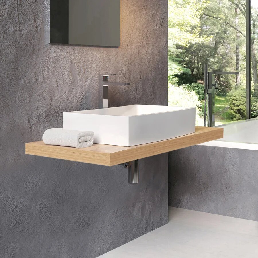 Столешница Ravak I 100 дуб, с раковиной Ravak XJM01250000