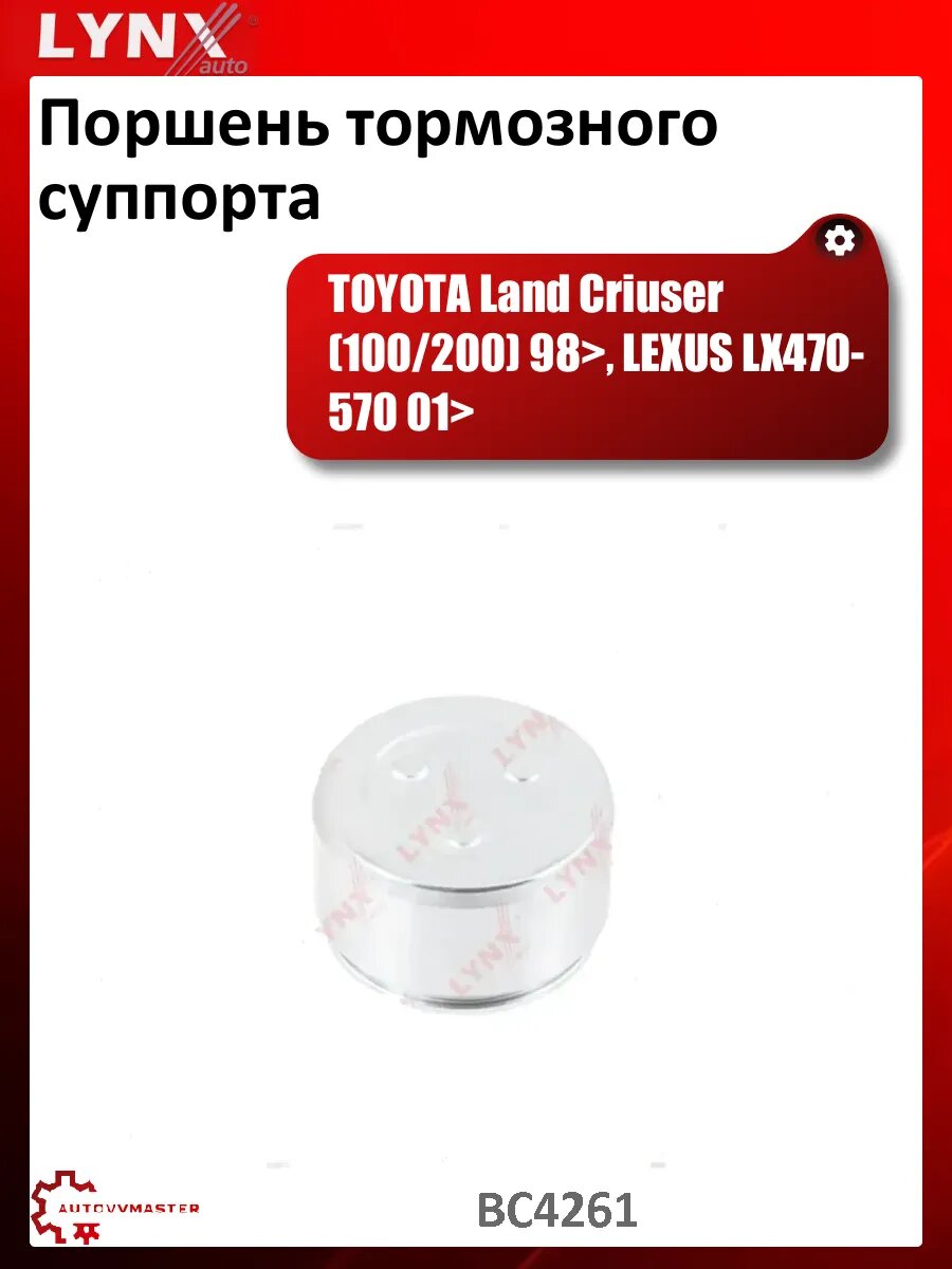 Поршень тормозного суппорта