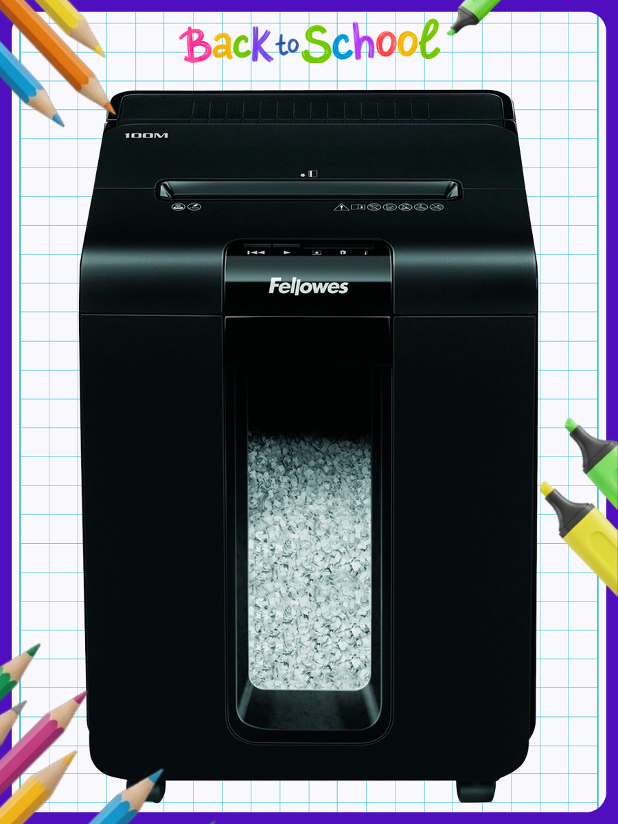 Шредер FELLOWES AutoMax 100M (FS-46292), официальная гарантия