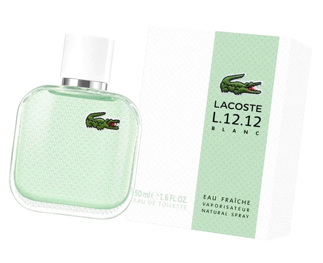 Мужская туалетная вода Лакост Бланк О Фреш объёмом 50 мл - Lacoste L 12 12 Blanc Eau Fraiche
