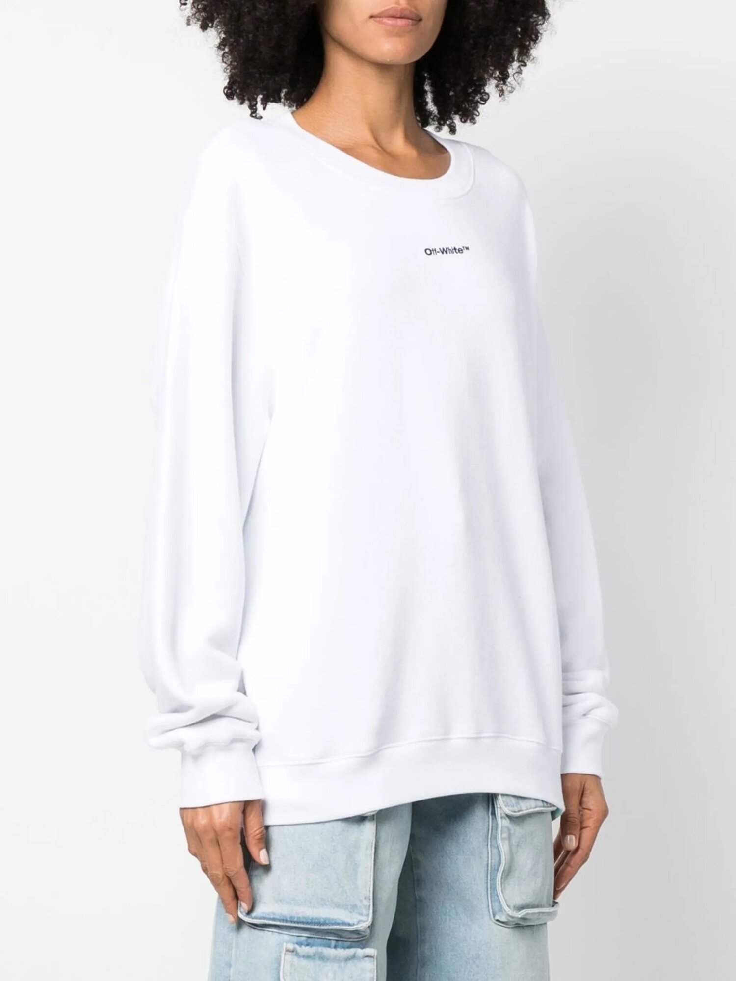 Толстовка Off-White, размер S, , белый — фото 1