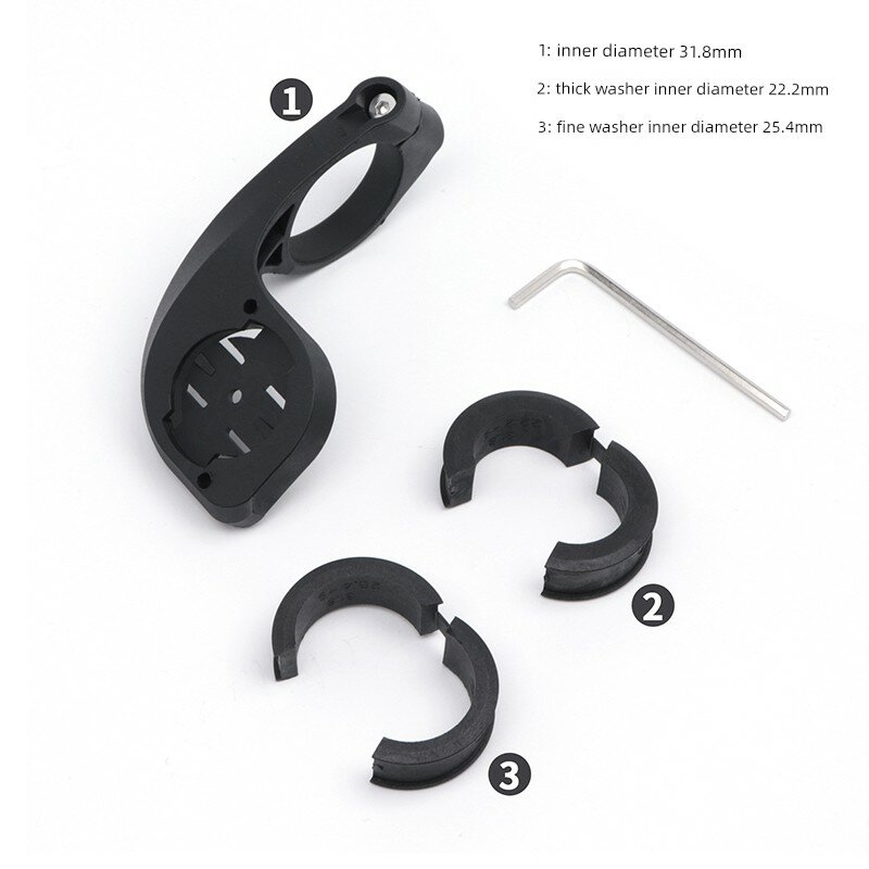 Короткий штатив для компьютера велосипеда совместимый с Garmin iGPSPORT Blackbird XOSS для велосипедного спорта