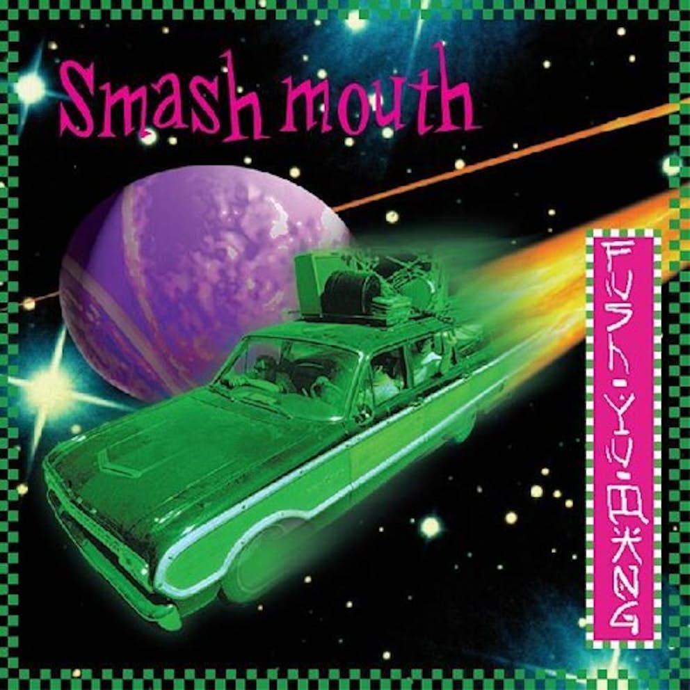 Smash Mouth - Fush Yu Mang - Strawberry With Black Swirl Vinyl - новая виниловая пластинка