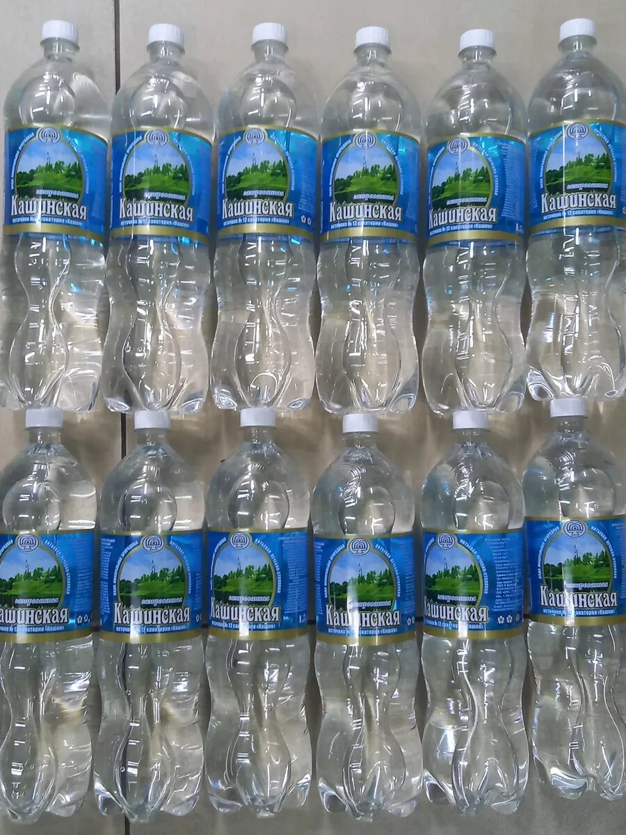 Минеральная газированная вода 12шт. х 1.5 л
