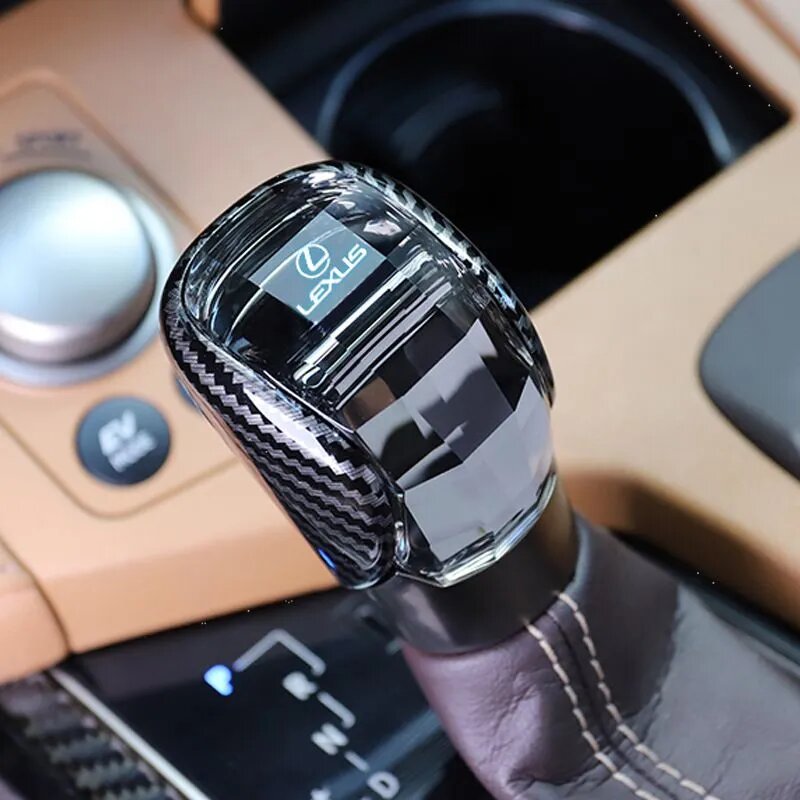 Кристальная ручка коробки передач, Lexus ES (импортная)/2015-20 Lexus Кристальная ручка коробки передач без подсветки