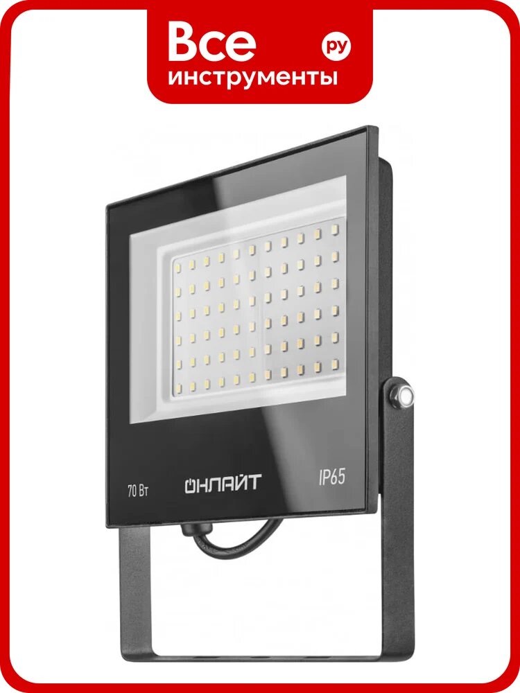 Светильник онлайт 90 550 OFL-70-4K-BL-IP65-LED 90550