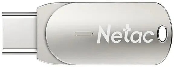 Флешка USB NETAC U785C 32ГБ, USB3.2, серый