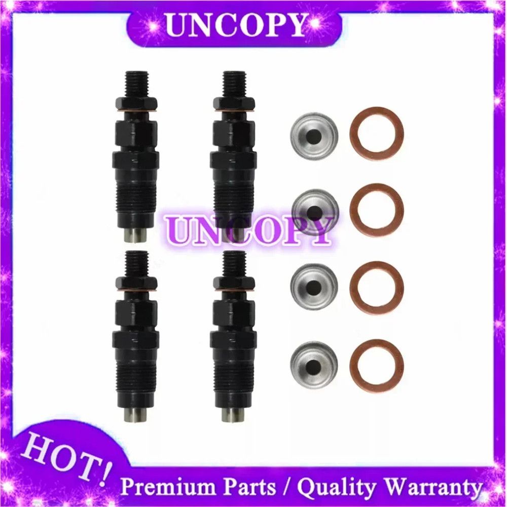 Форсунка топливная дизельная для двигателя Nissan 16600-43G23, 1660043G23, Navara TD27, D21 2.7L, с комплектом колец, диаметр 20 мм, давление 140 бар