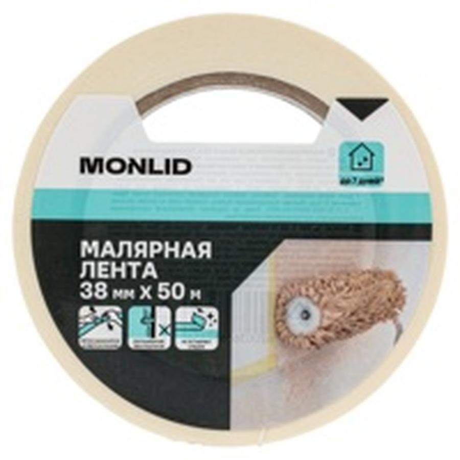 Малярная лента MONLID 38 мм x 50 м.