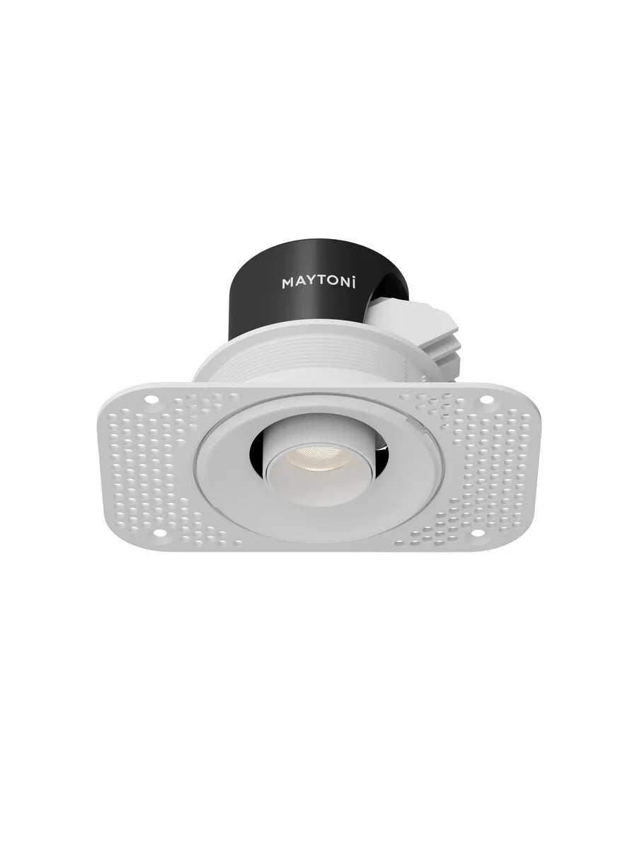 Встраиваемый светильник Maytoni DL127-8W4K-TRS-W серия Focus LED mini/Фокус LED мини
