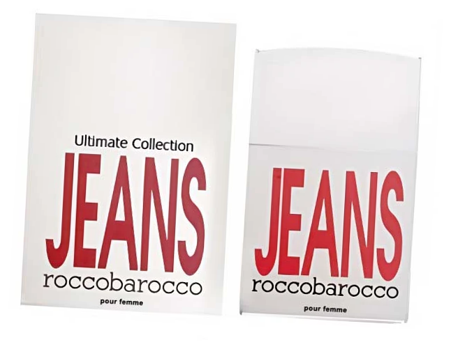 Парфюмерная вода для женщин Roccobarocco Jeans Pour Femme Ultimate Collection 75 мл - Джинс Коллекшн