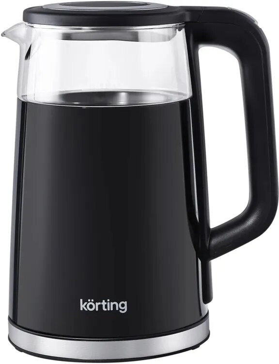 Чайник электрический Korting KWK 0907 G, 1.7л, металл/пластик