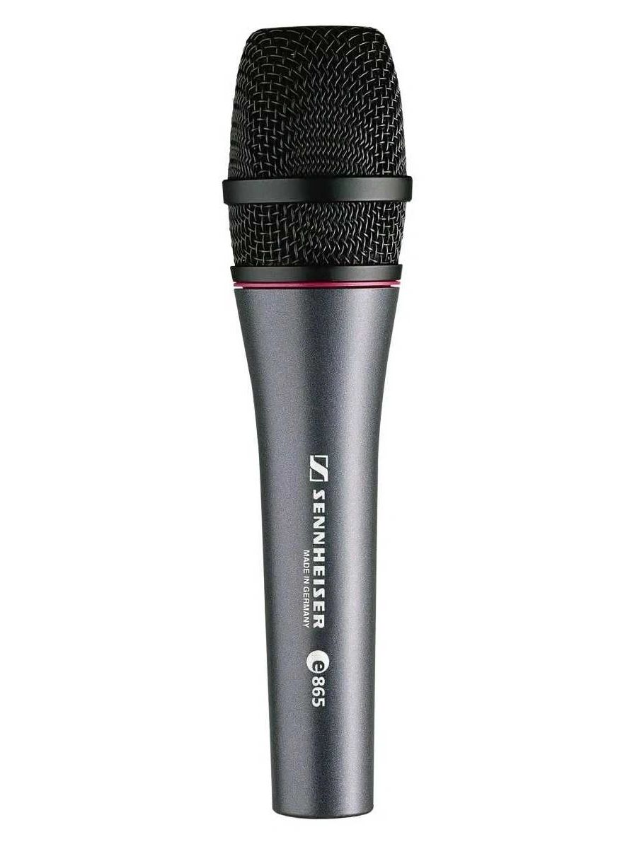 Микрофон проводной Sennheiser E 865 серый