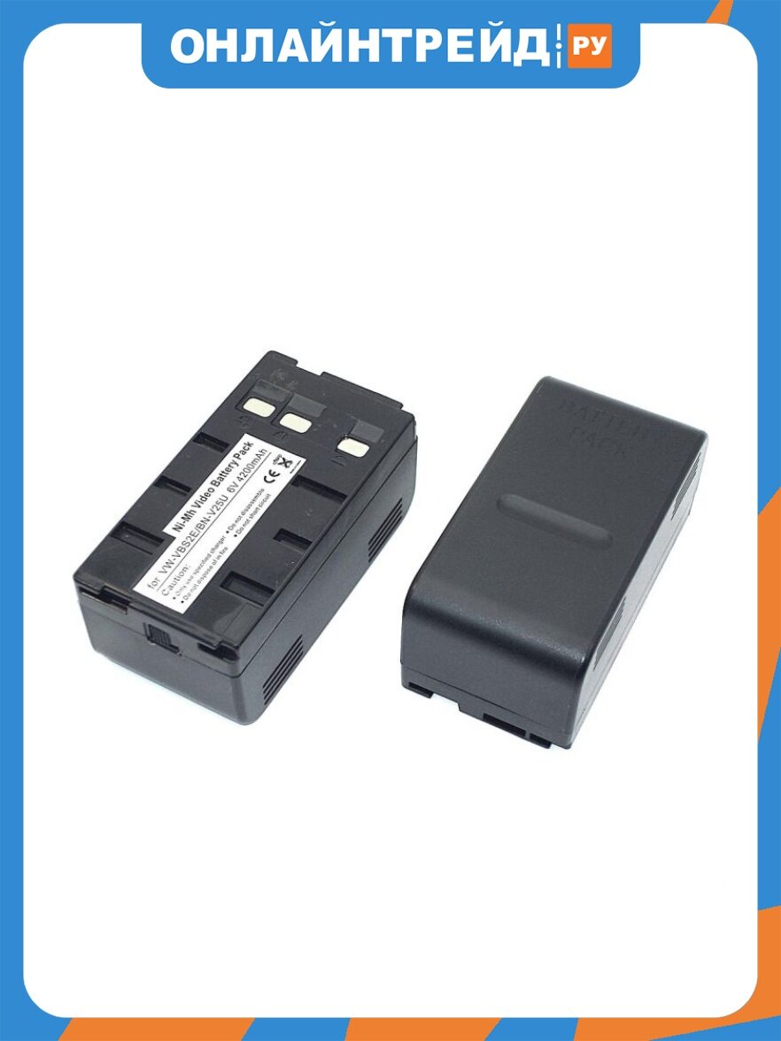 Аккумуляторная батарея VB Parts AMPERIN для видеокамеры JVC GR-1U (VW-VBS2E) 6V 4200mAh