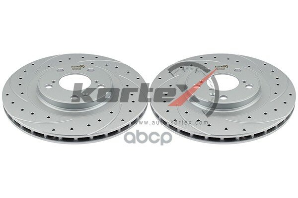 Диск торм. HAVAL JOLION 2WD перед. (d=310mm)(Geomet/перфорация+насечки)(к-т 2шт) KD-SET532 KORTEX арт. KDSET532