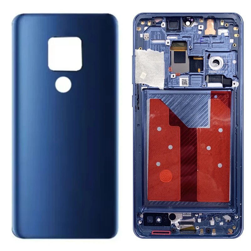 Дисплей для Huawei Mate 20 Blue с рамкой