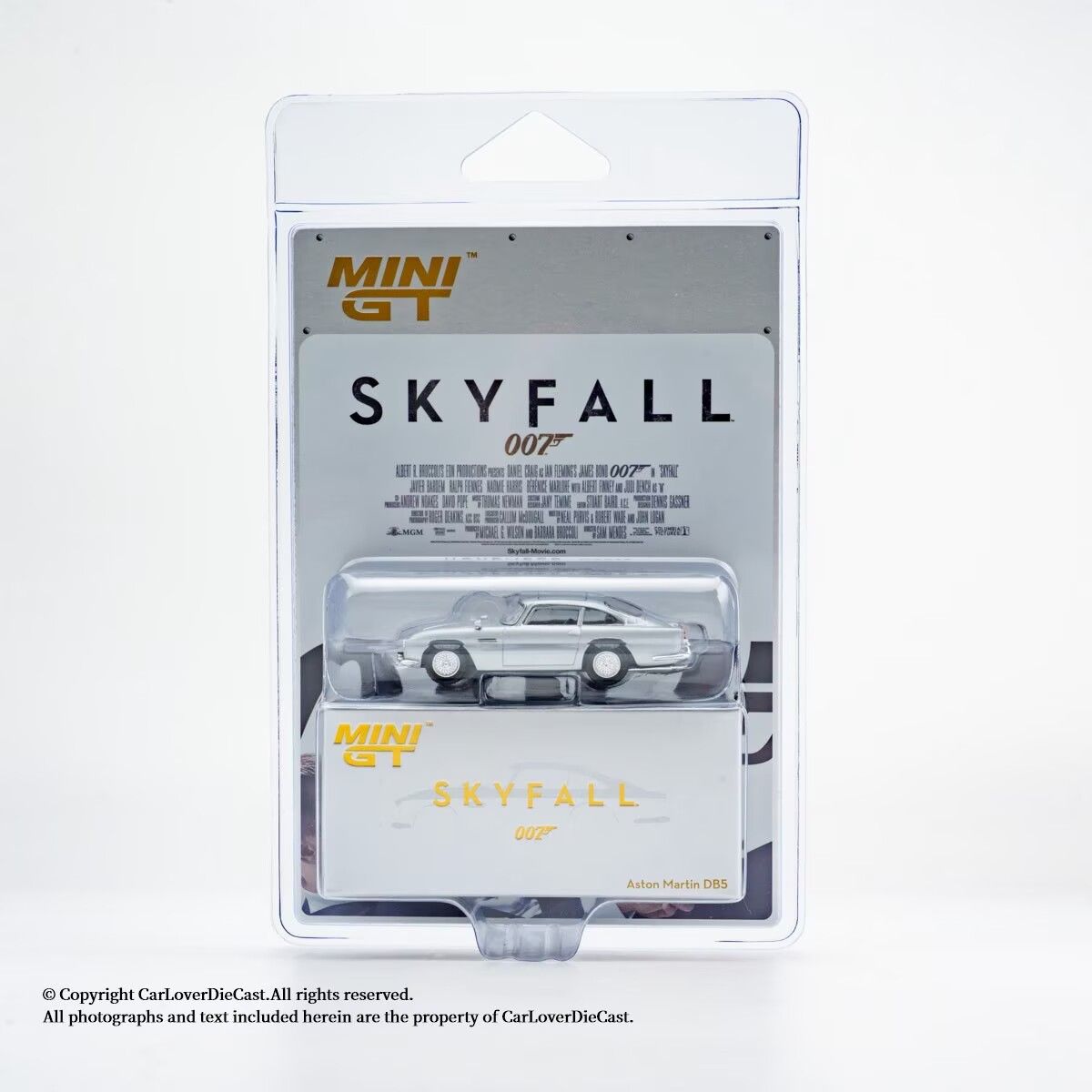 Машинка MINI GT MODEL 1:64 #913E Aston Martin DB5 Skyfall English version Blister Packaging Die-cast Alloy Model Collection Toy Children Gifts
