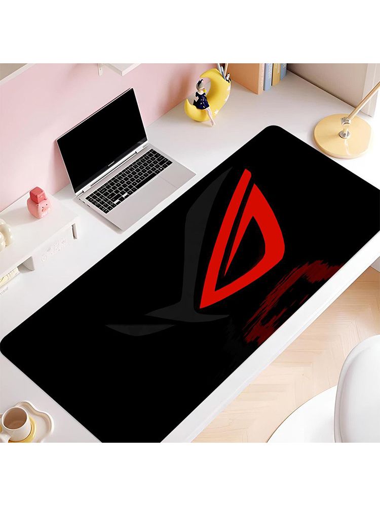 ROG Резиновый нескользящий коврик для клавиатуры и мыши Asus, ковер для рабочего стола компьютера, размер 40x90xxl