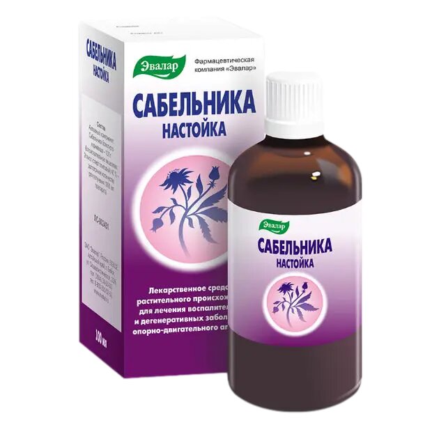 Сабельник настойка 50 мл 1 шт