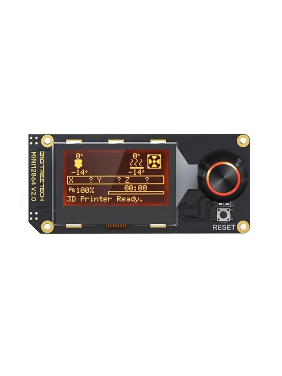 ЖК-дисплей Mini12864 V2.0 для 3D-принтера, аксессуар для 3D-печати