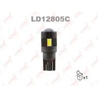 LD12805C LED W5W T10 12V W2.1x9.5d 7200K Canbus Лампа LYNXauto